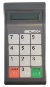 MiniTerm 909-K 12-Key Membrane w/Braille - Genovation Computer Input Devices