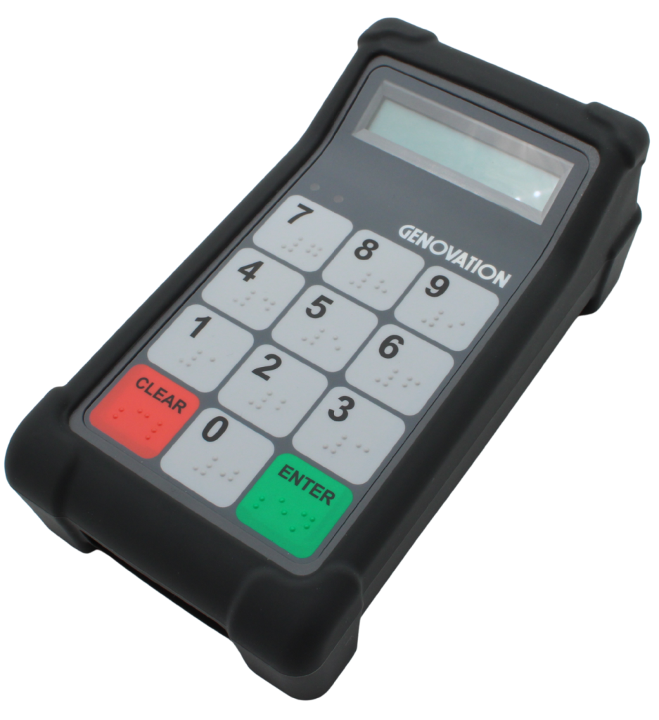 MiniTerm 909 12-Key Membrane w/Braille PinPad - Genovation Computer ...