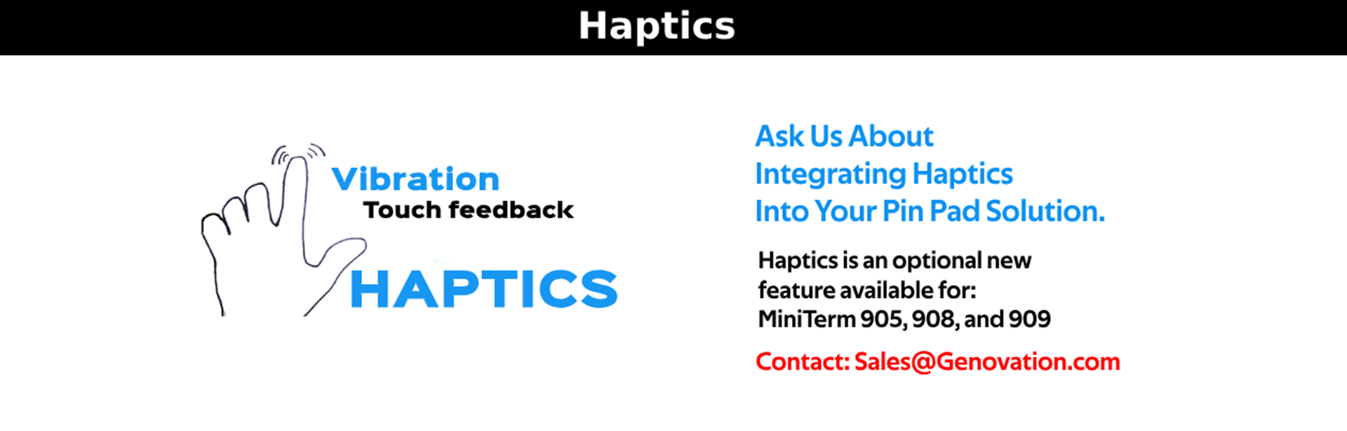 Home - Genovation Computer Input Devices